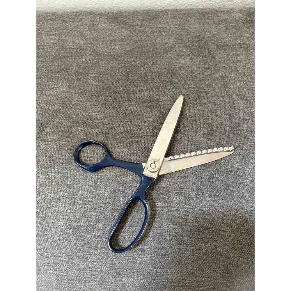 Hair | Vintage Wiss Pinking Shears Scissors Model Sn7 Scalloping ...